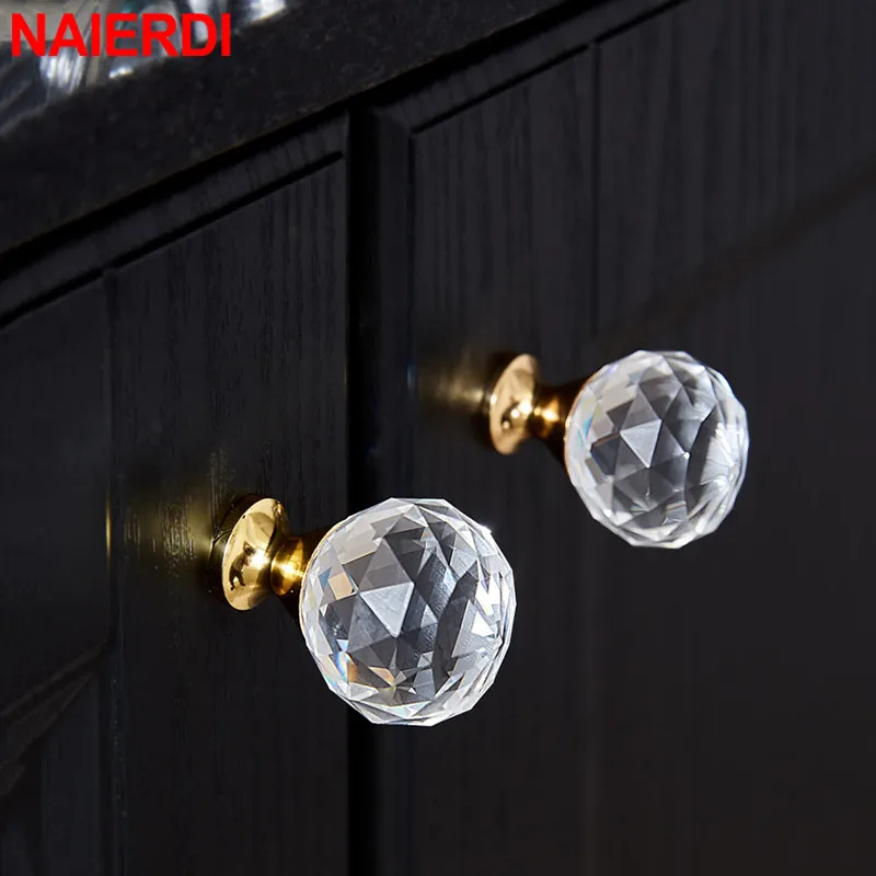 Round Glass Knobs For Cabinets