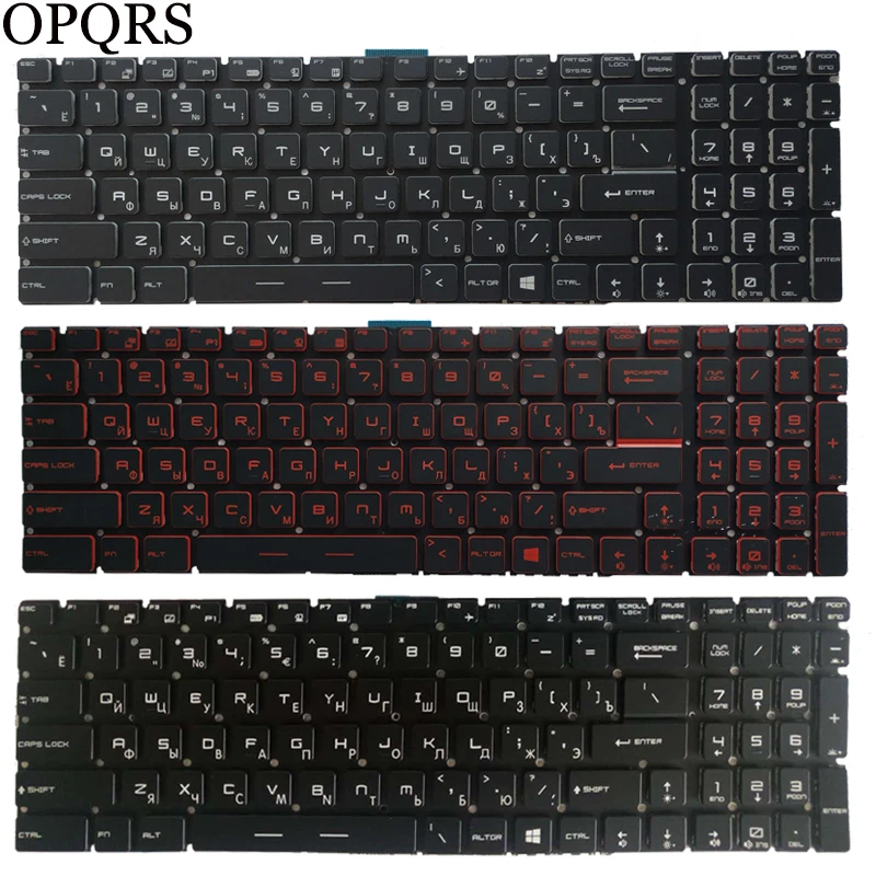 New Russian Laptop Keyboard For Msi Gt62vr Gt72 Gt72s Gt72vr Gs73vr ...
