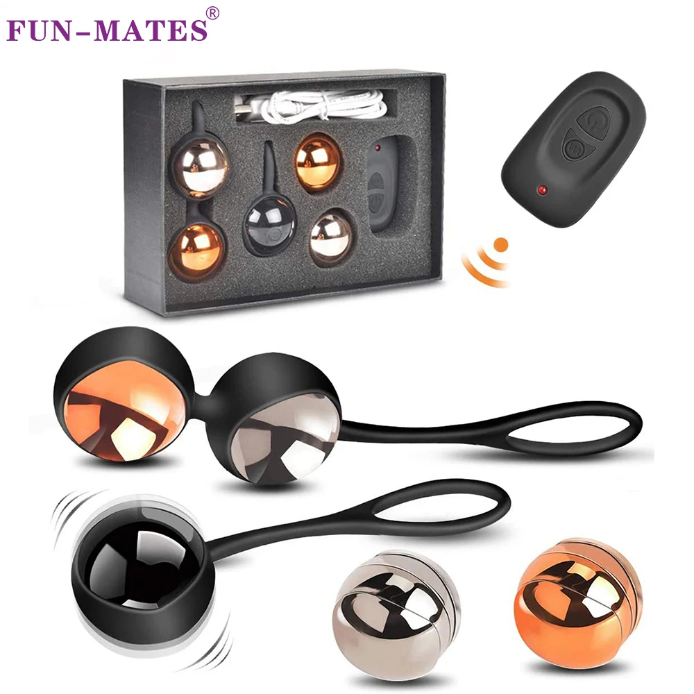 Weight-Kegel-Ball-Vibrator-Wireless-Remote-Geisha-Ball-Kegel-Tighten ...