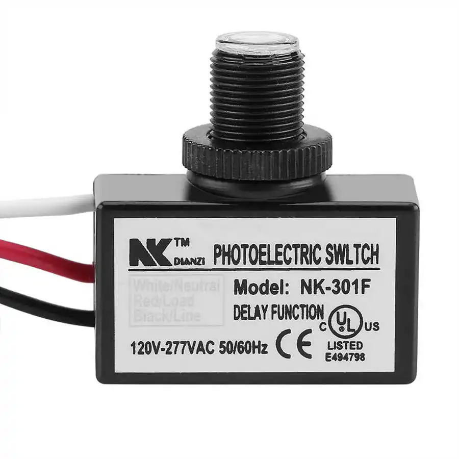 Light Sensor Photoelectric Switch Control Automatic On/Off ...