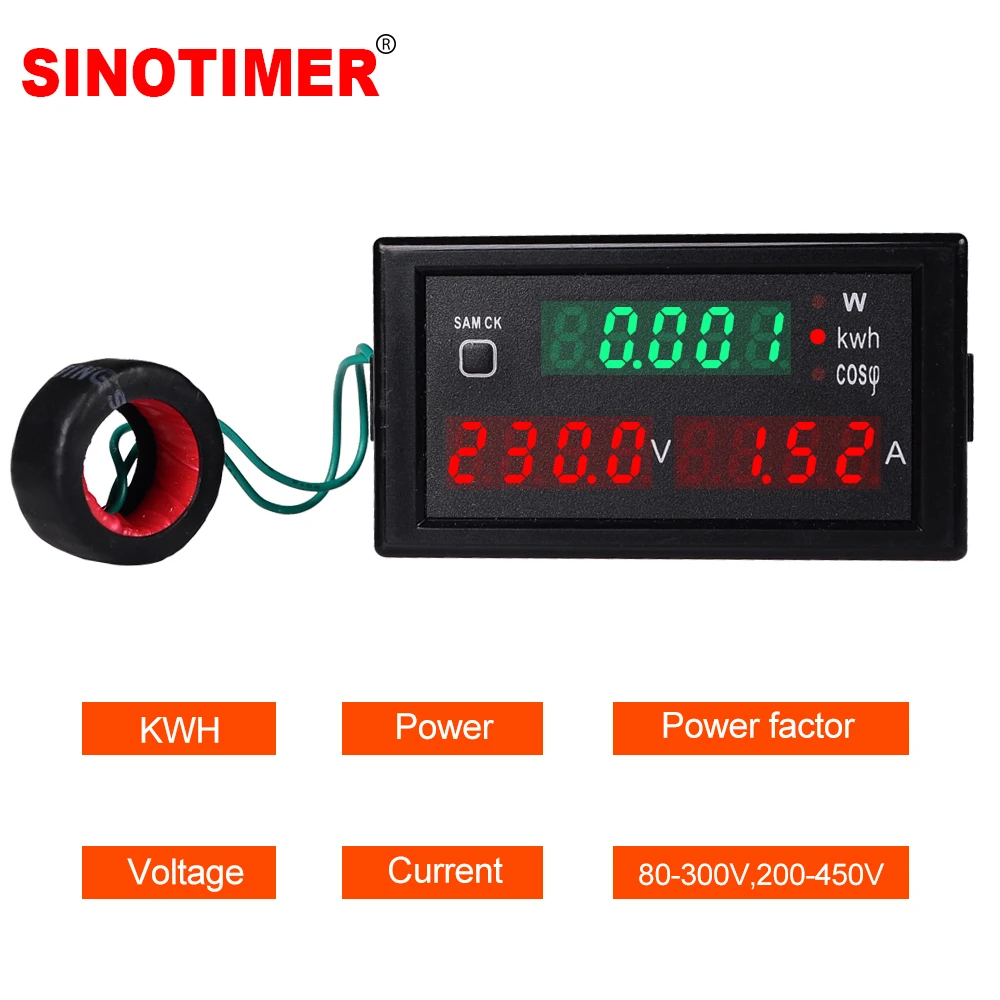 Electrical Instruments Watt | Ac Digital Wattmeter Power | Electric ...