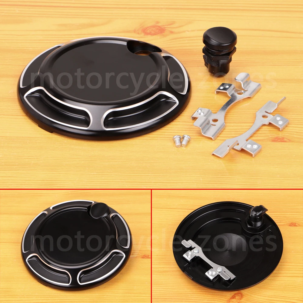 Harley Fuel Door Push-Button Fuel Door Latch For Harley Davidson ...