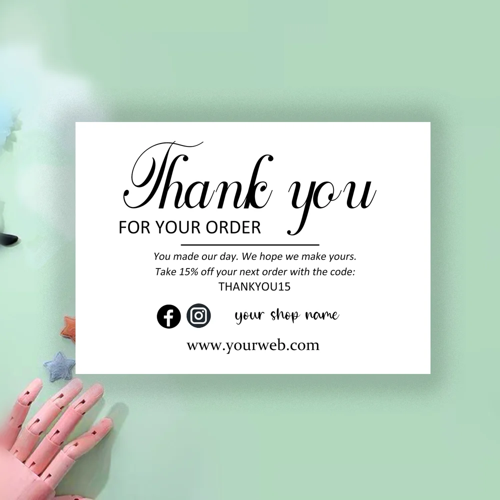 packaging cards thank you cards shipping supplies small business cards ...