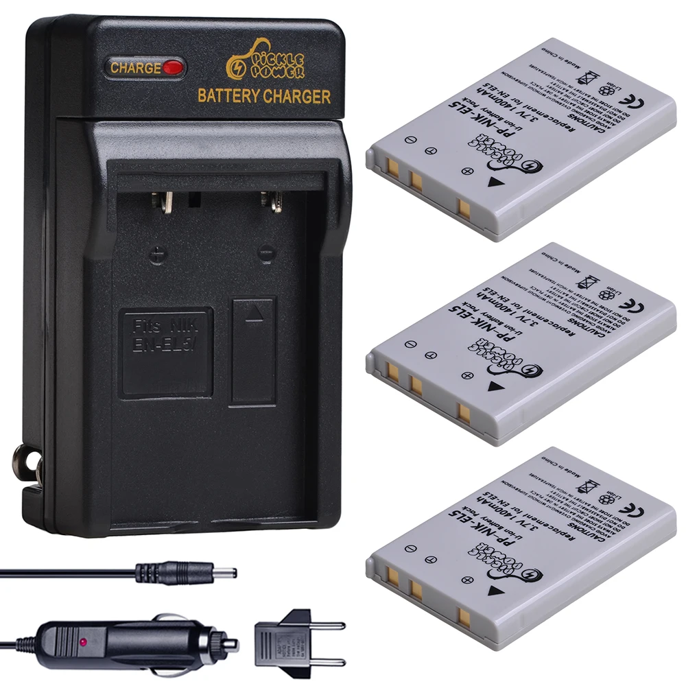 Battery Charger Nikon Coolpix P520 | En El5 Battery Nikon Coolpix P100 ...