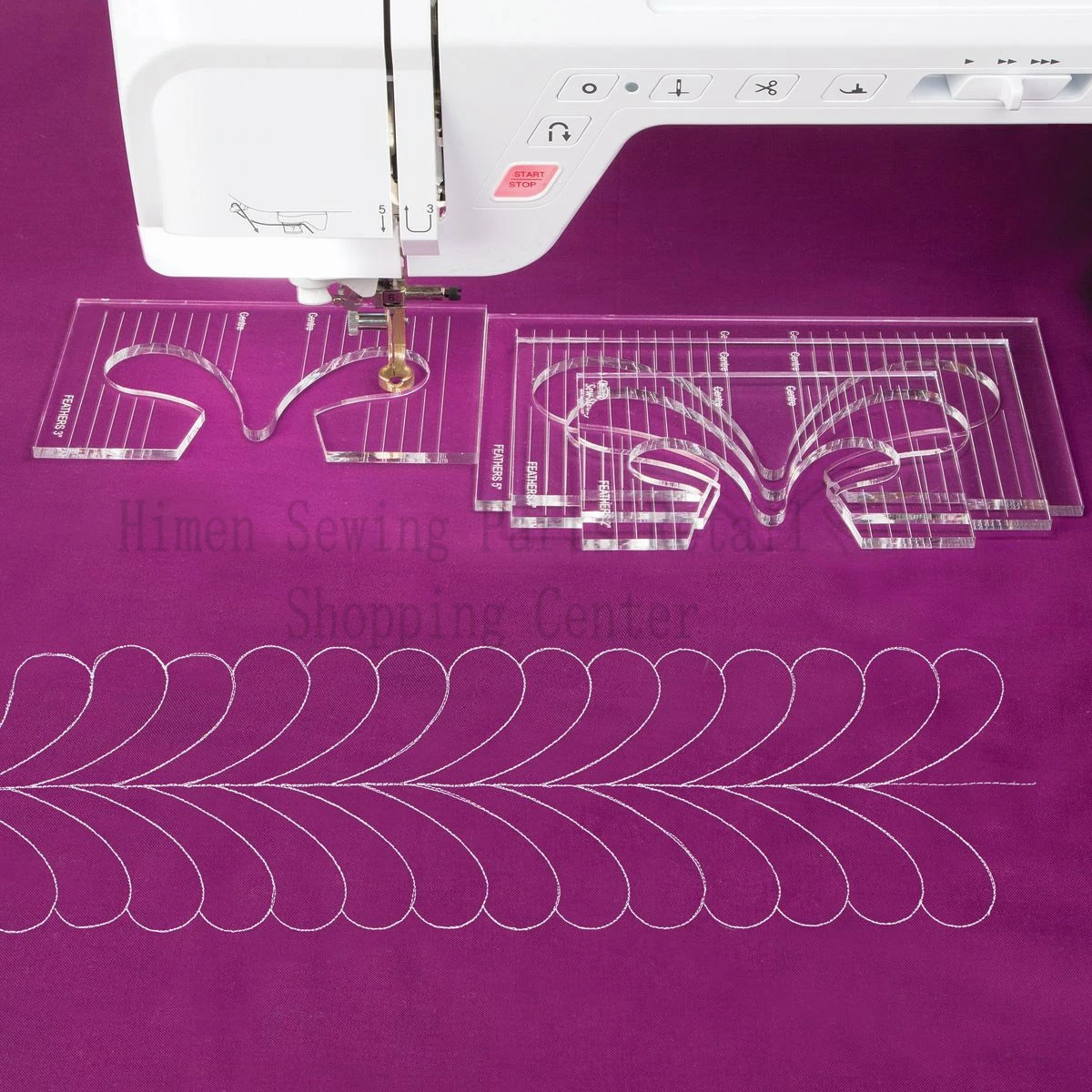 New Ruler Feather Template Expansion Pack Fit Low Shank And High Shank ...