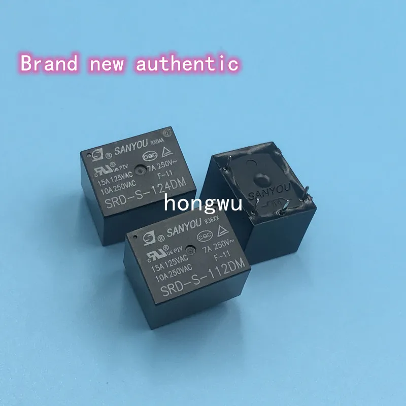 100% Original New 1pcs/ Srd-s-112dm Srd-s-124dm Relay 10a 4pins ...