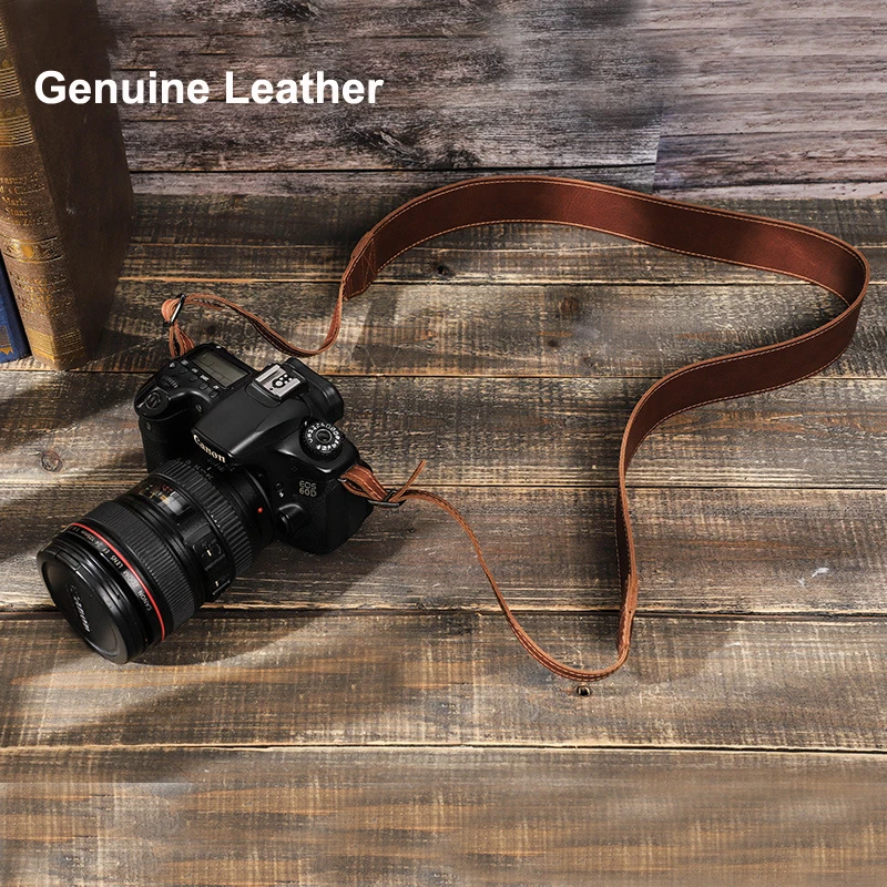 100-Genuine-Leather-Camera-Strap-Shoulder-Strap-DSLR-Strap-For-Fuji ...