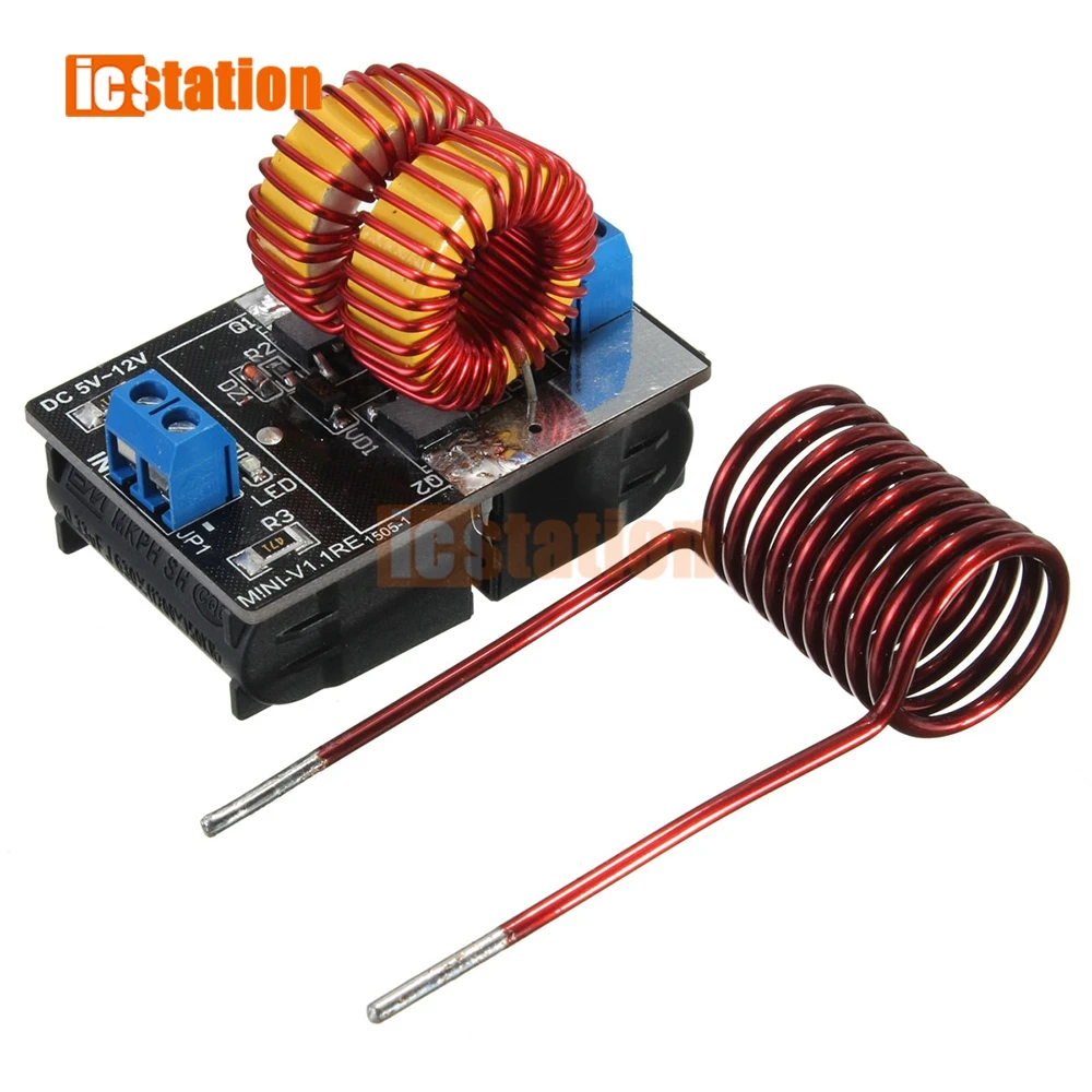 5-12V-ZVS-Low-Voltage-Induction-Heating-Power-Supply-Module-Induction ...