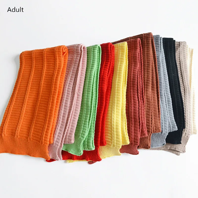 Bufanda corta de hilo de lana para mujer, Foulard de tejido suave ...
