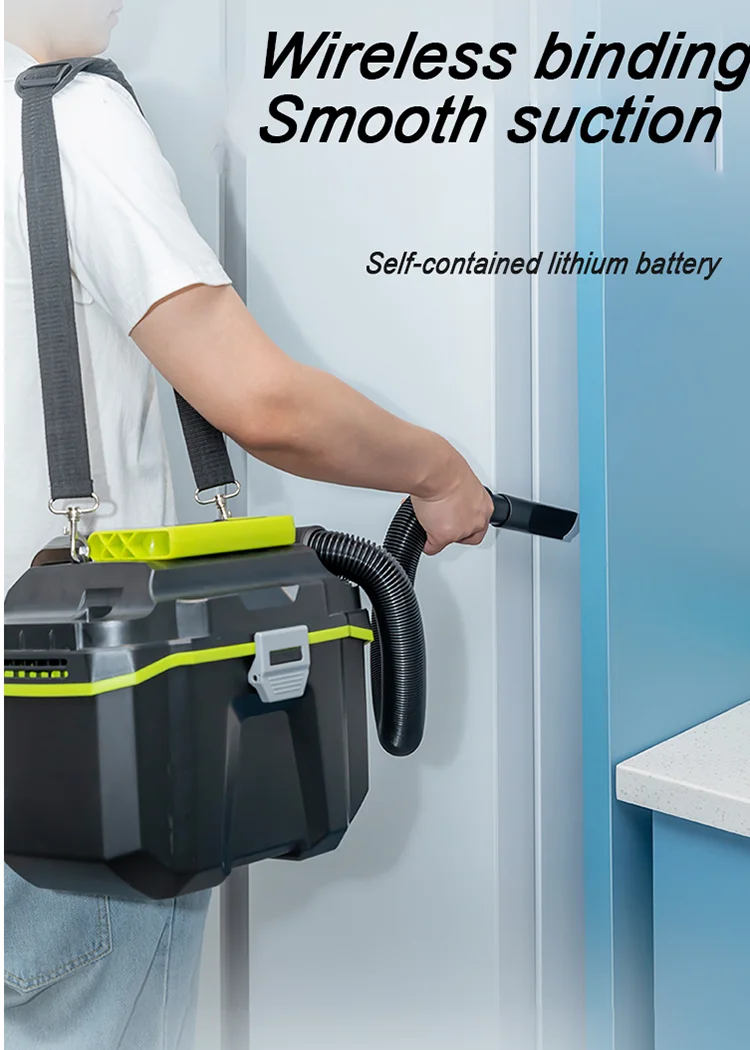 WORX WU036 20V Vacuum Cleaner Wet and dry Max 8L Water dry clean 3L 2m Handheld Cordless ...