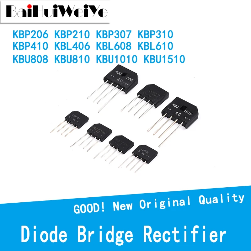 Rectificador-de-puente-de-diodo-5-piezas-KBP206-KBP210-KBP307-KBP310 ...
