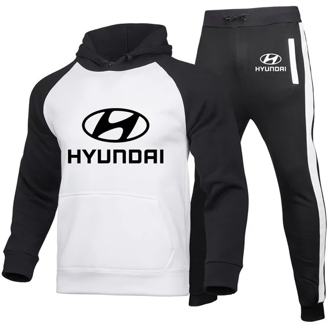 2021 새로운 봄 가을 남자의 까마귀 현대 자동차 자동차 로고 인쇄 캐주얼 고품질 목화 남자의 라글란 자 켓 스포츠웨어재킷