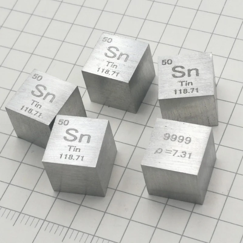 10mm-Tin-Sn-Cubic-Periodic-Table-Cube-99-99-Pure-Tin-Cubic-Metal-Gift ...