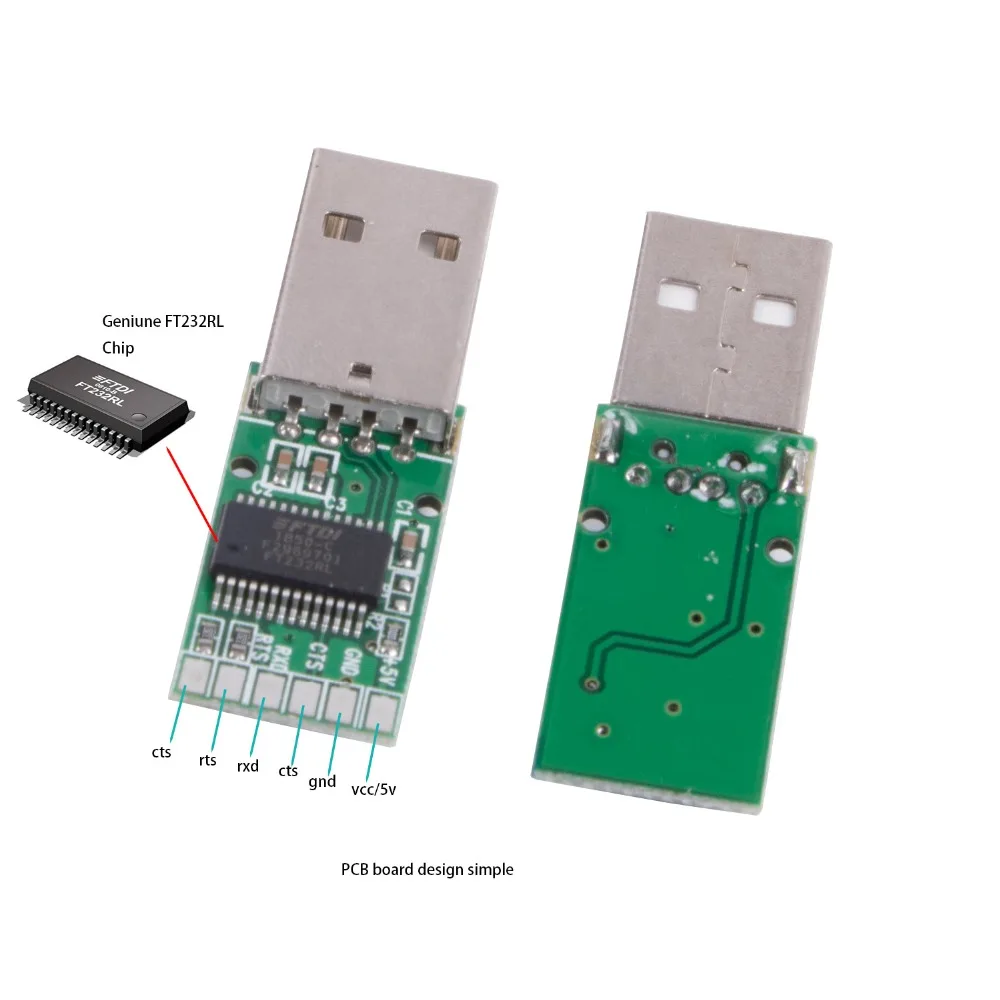 FTDI USB TTL UART 3V3 3.3V 5V Serial Module Adapter Converter Board ...