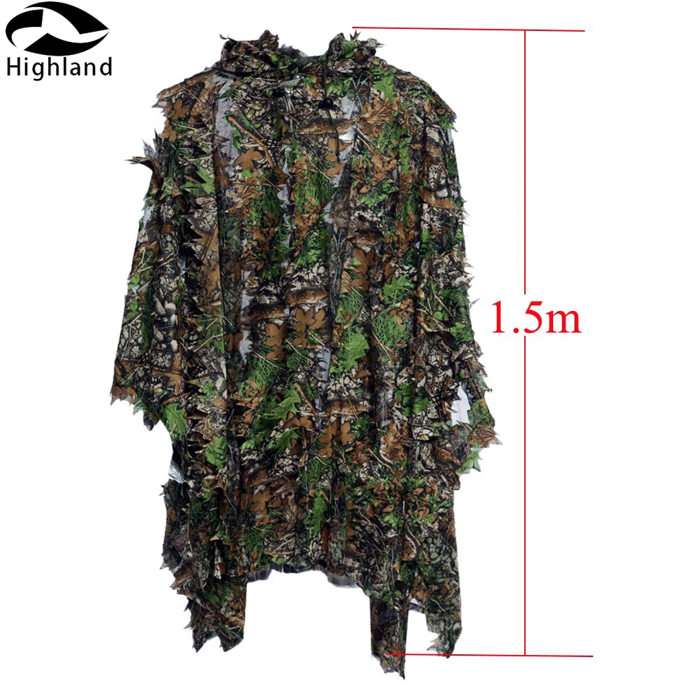 Best Hunting Clothing Camouflage Woodland Forest Sniper Ghillie Suit ...