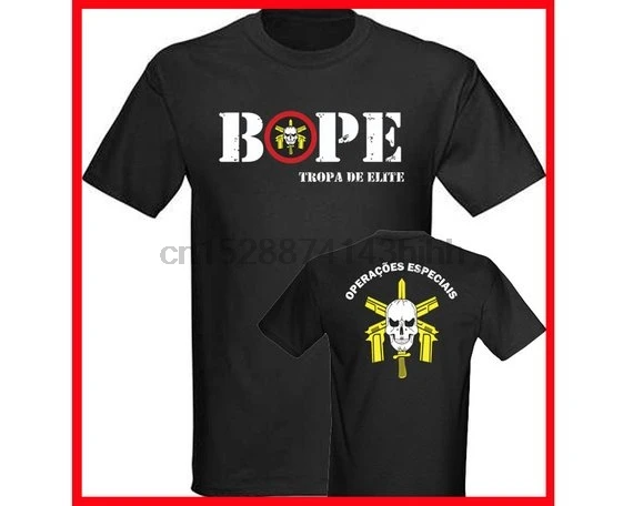 2019 Nova Moda Brasil Bope Tropa De Elite Da Polícia Especial Batalhão ...