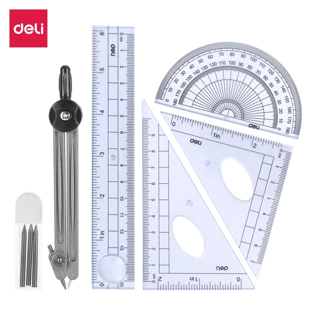 Protractor Compass Set