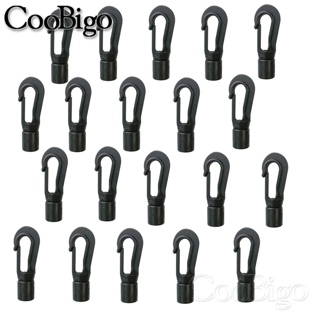 5MM-8MM-10PC-20PCS-Bungee-Shock-cord-Quick-Connect-hooks-hanging-Ends ...