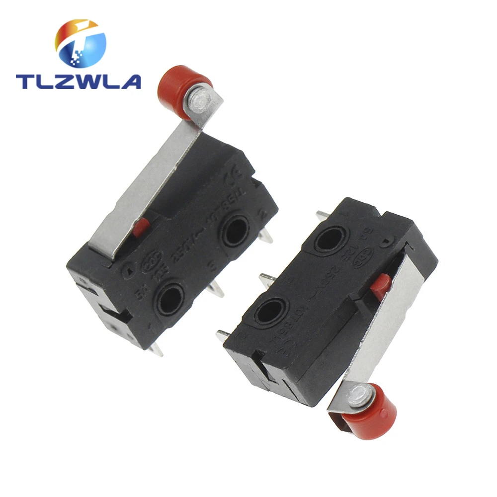 10pcs Hot Sale Mini Micro Switch 3pin With Roller Limit Switch ...