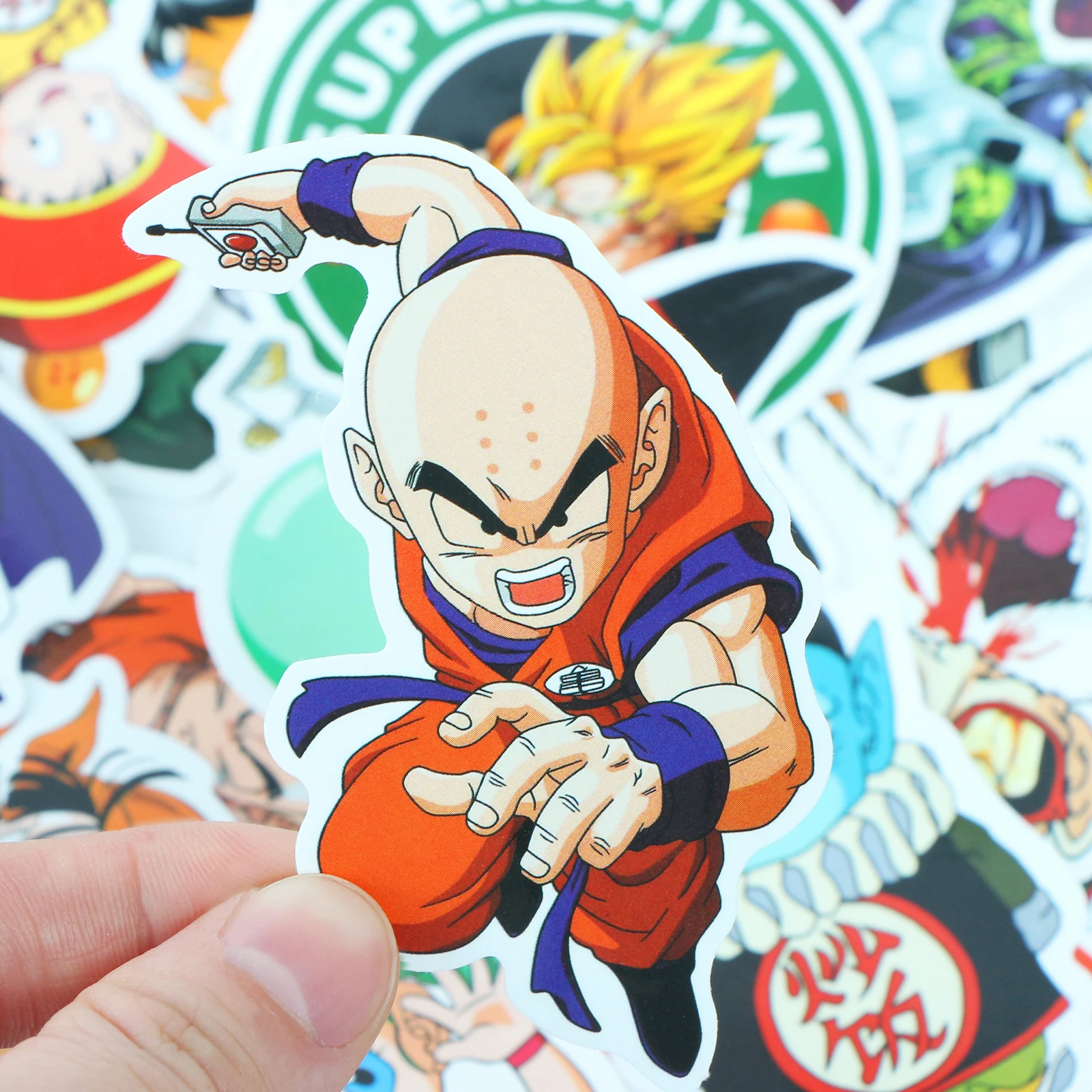 50Pcs Anime Dragon Ball Z Super Saiyan Goku Sticker Decal for Laptop ...