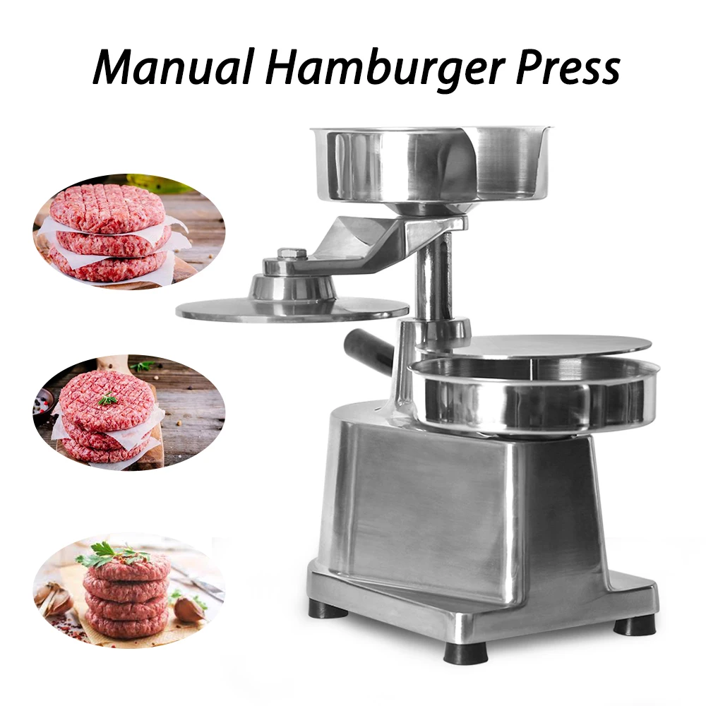 150cm Burger Press Manual Hamburger Patty Maker Burger Machine ...