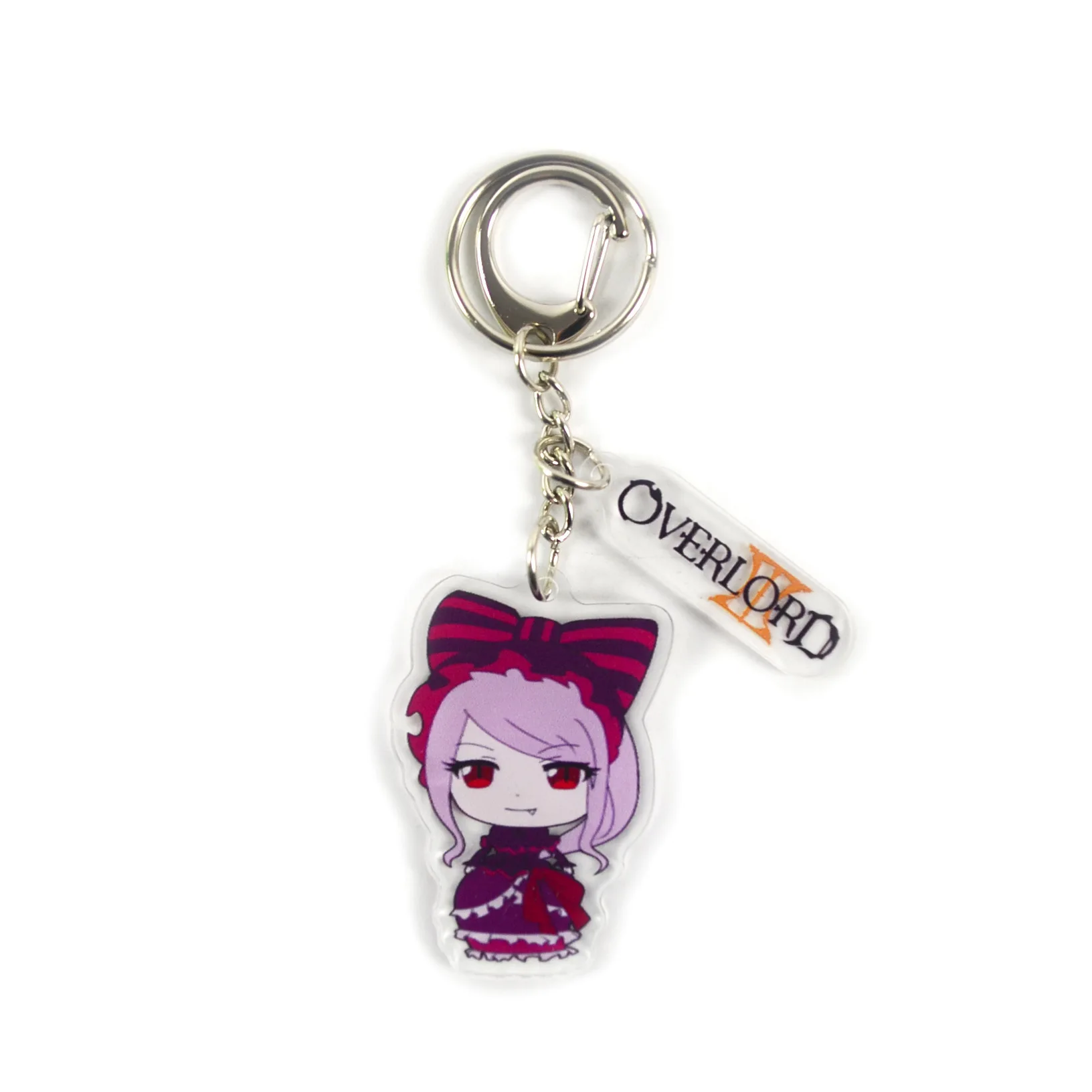 Anime Overlord Albedo Key Ring Japanese Cartoon Collection Key Chain ...