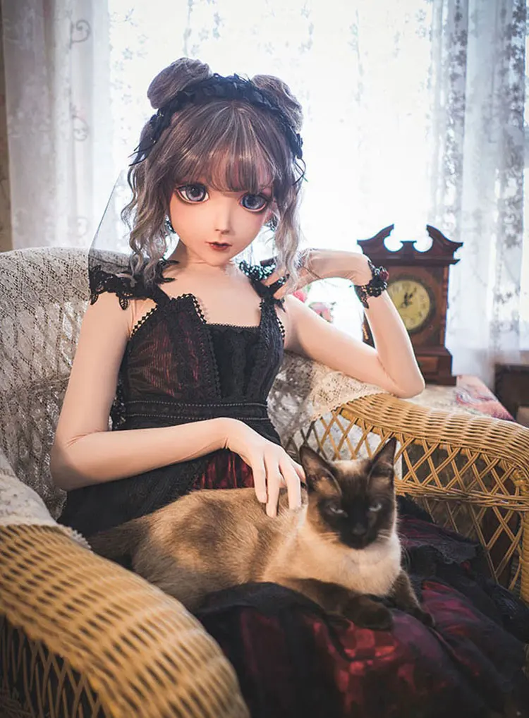 Máscara de resina BJD de cabeza completa, Cosplay personalizado de ...