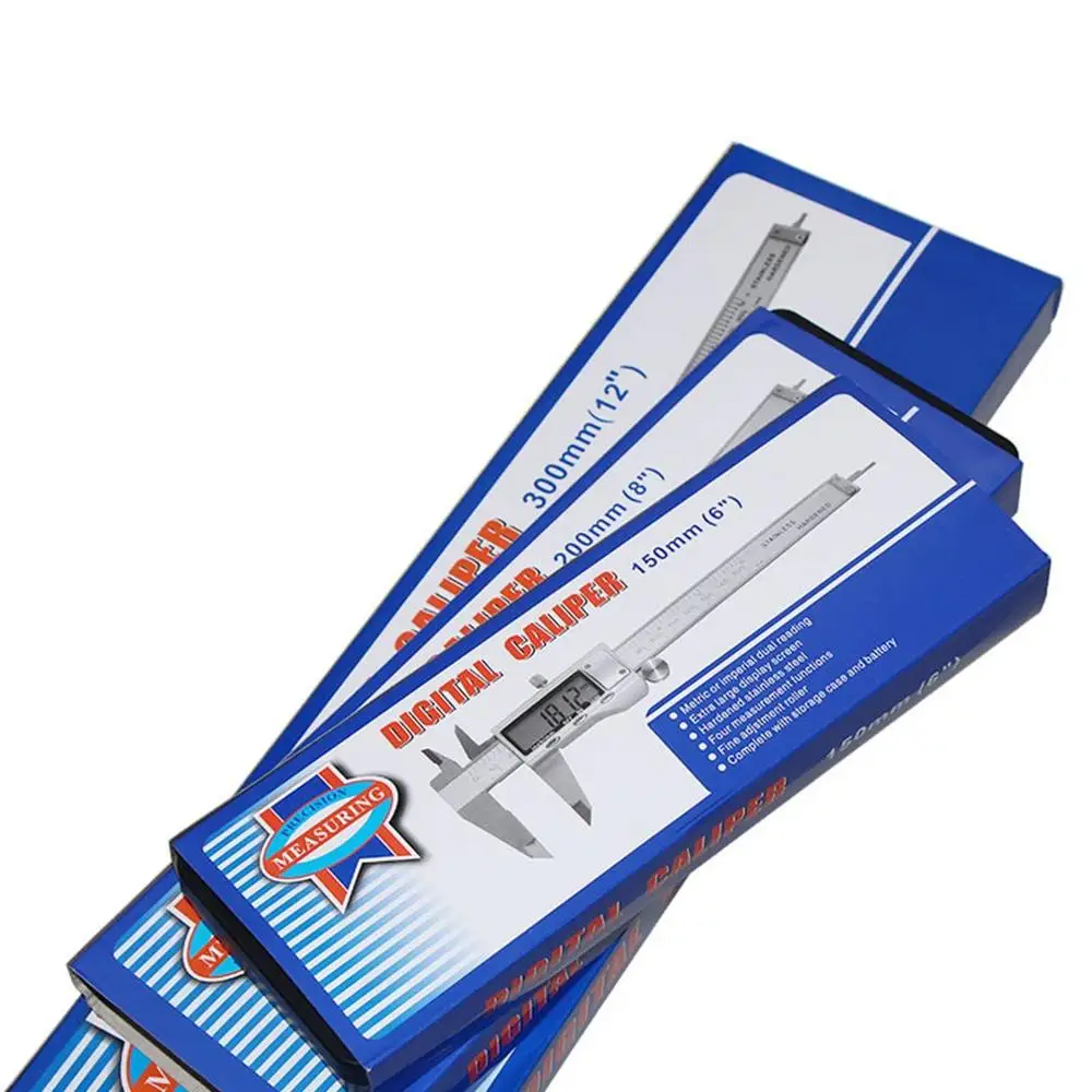 Полностью металлический Электронный штангенциркуль с цифровым дисплеем ...