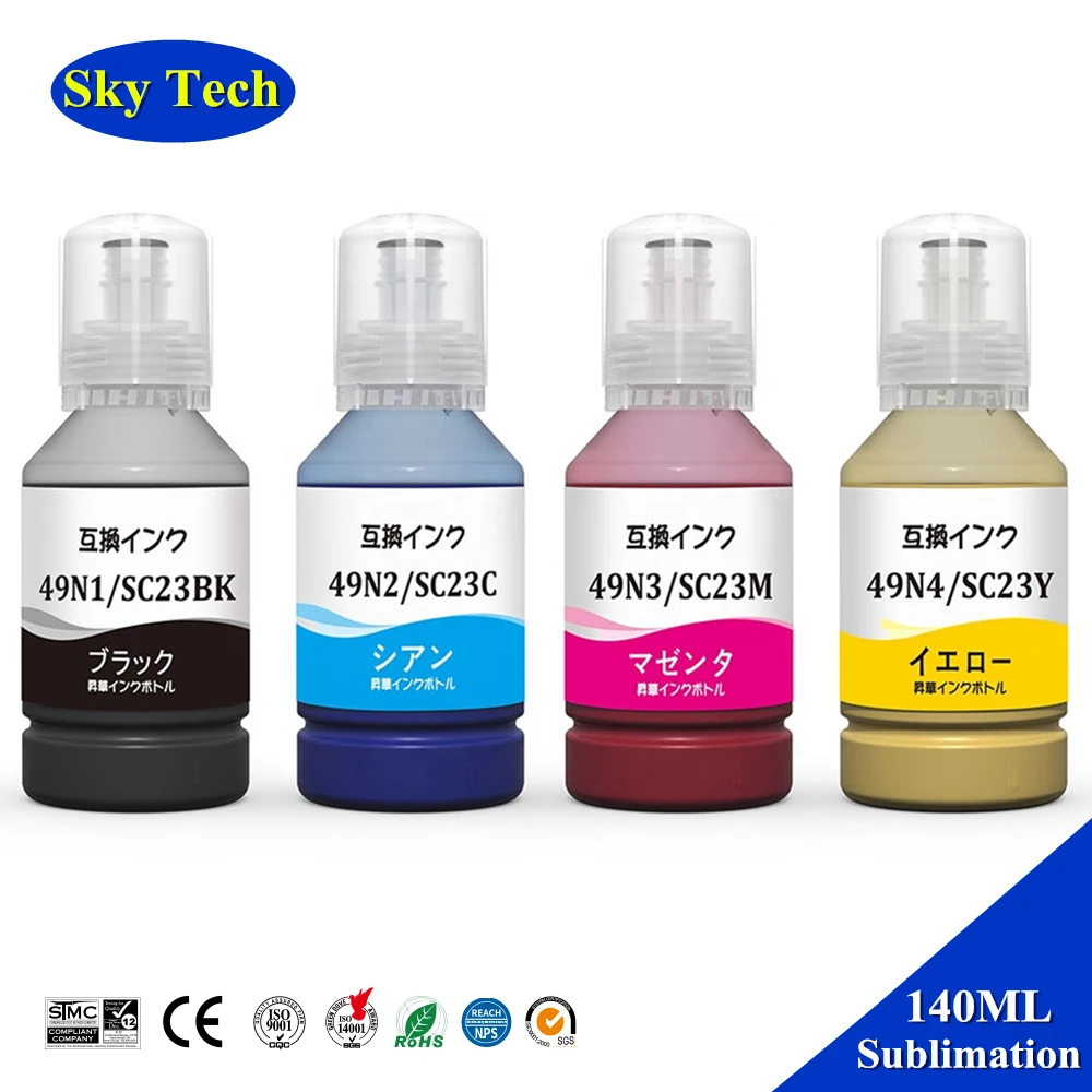 SKY T49N1 T49N2 T49N3 T49N4 SC23 Premium Sublimation Ink For Epson ...