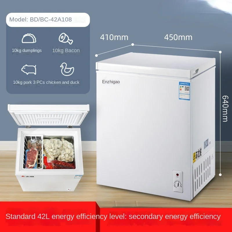 Freezer-Kecil-Rumah-Kecil-Penggunaan-Ganda-Dapat-Didinginkan-Dapat ...