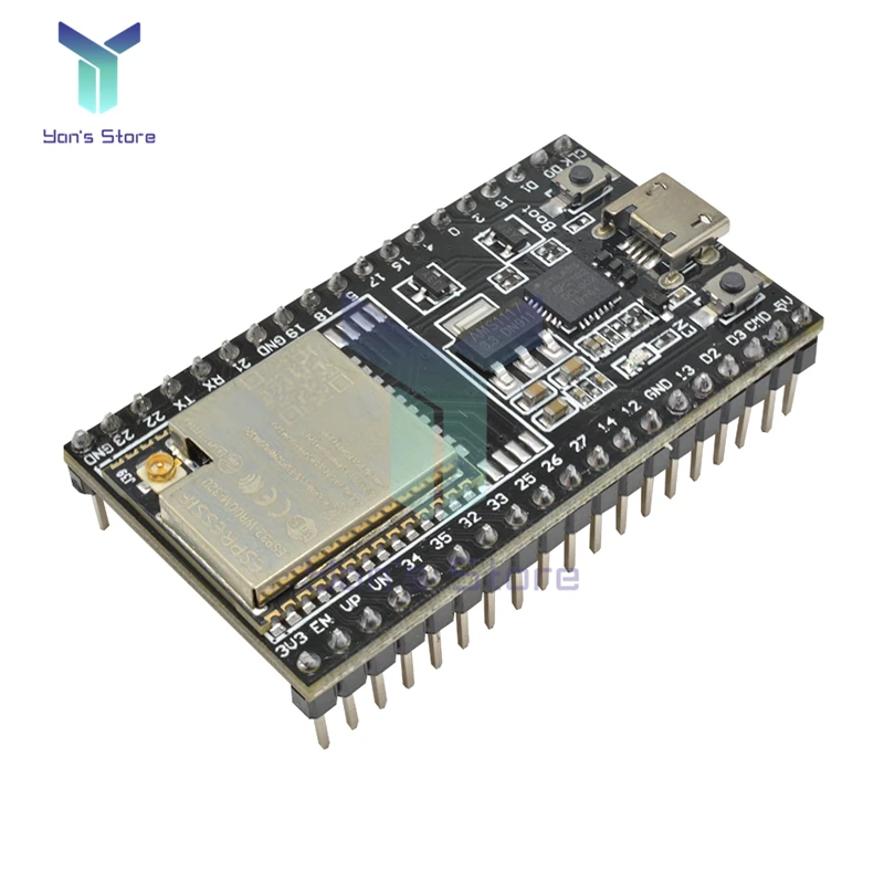 최신 Esp32 Devkitc 코어 보드 Esp32 Wifi 블루 치아 개발 보드 Arduino 용 안테나가있는 Esp32