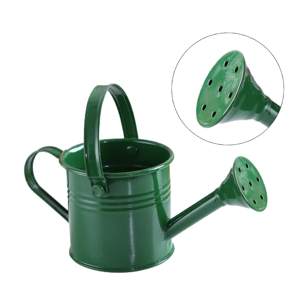 Regadera-de-flores-de-hierro-verde-para-el-hogar-herramienta-de-riego ...