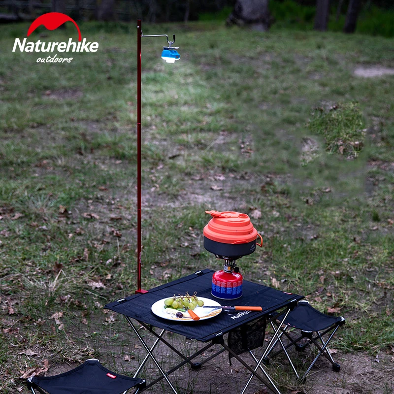 Naturehike Portable Folding Lamp Pole Ultralight Hiking Camping ...