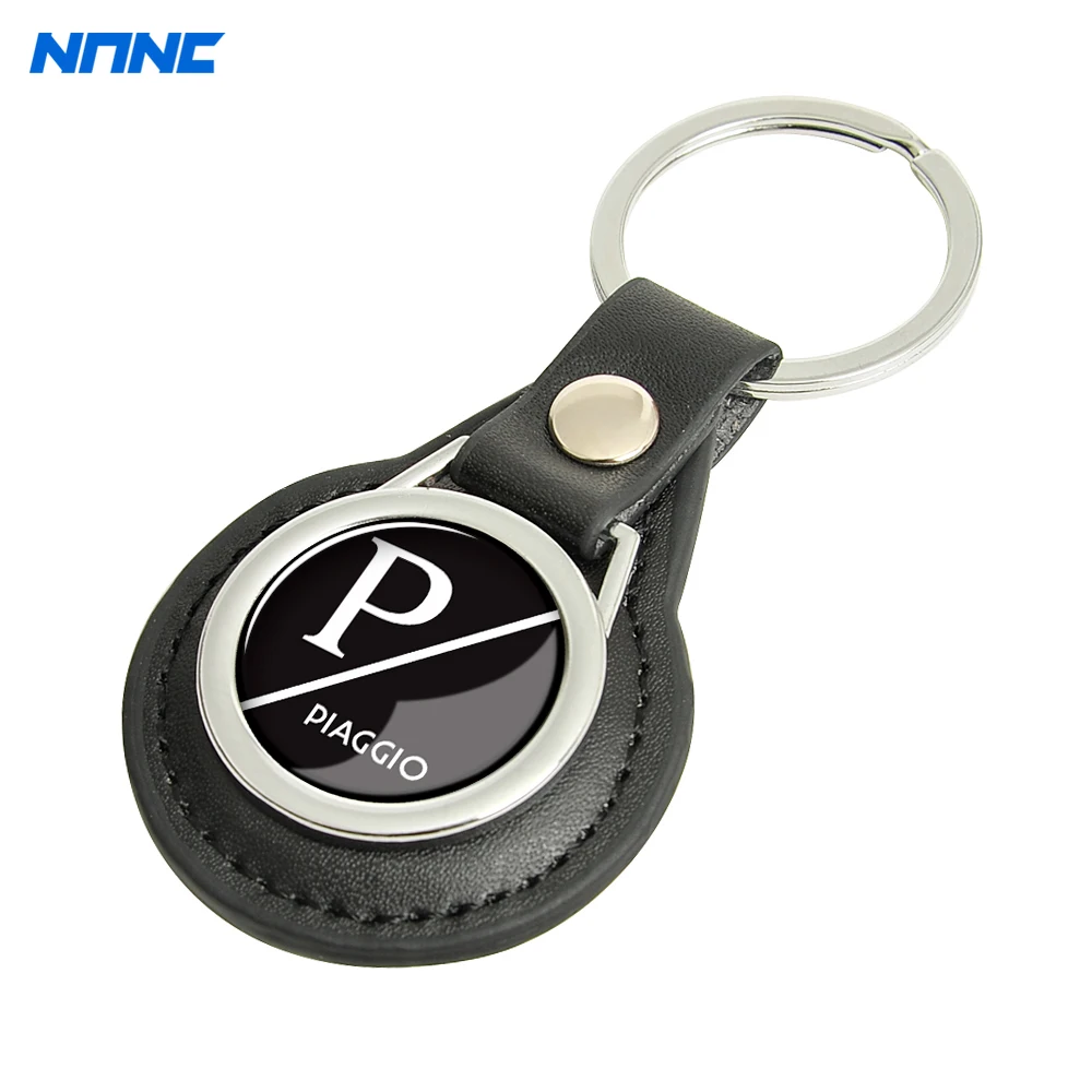 Motorcycle Keychain Key Ring Case For Piaggio Vespa Scooters Leader ...