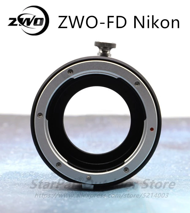 Zwo-fd Nikon Integrated Filter Drawer To Connect Nikon F-mount Lens And ...
