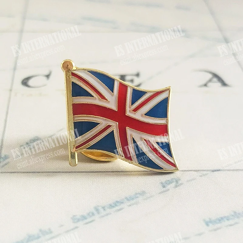 United-Kingdom-UK-National-Flag-Lapel-Pins-Crystal-Epoxy-Metal-Enamel ...