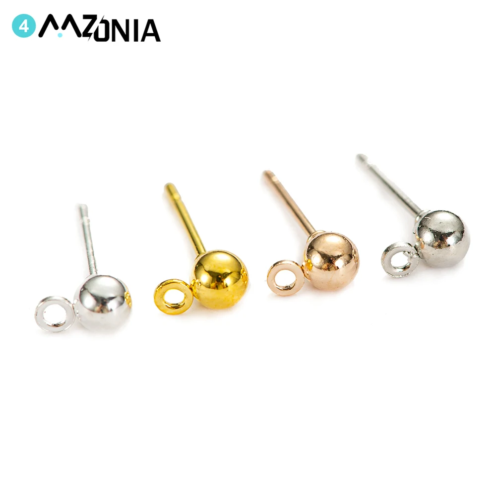 50-100pcs-lot-Round-4mm-Stainless-Steel-Ball-Stud-Earring-Pins-Head-Pin ...