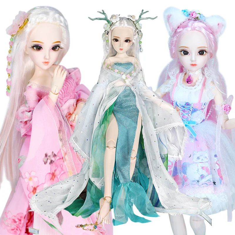 Dbs 1/4 Bjd Dq Doll Diary Queen 45cm Princess Including Clothes Diary And Handset - Dolls ...
