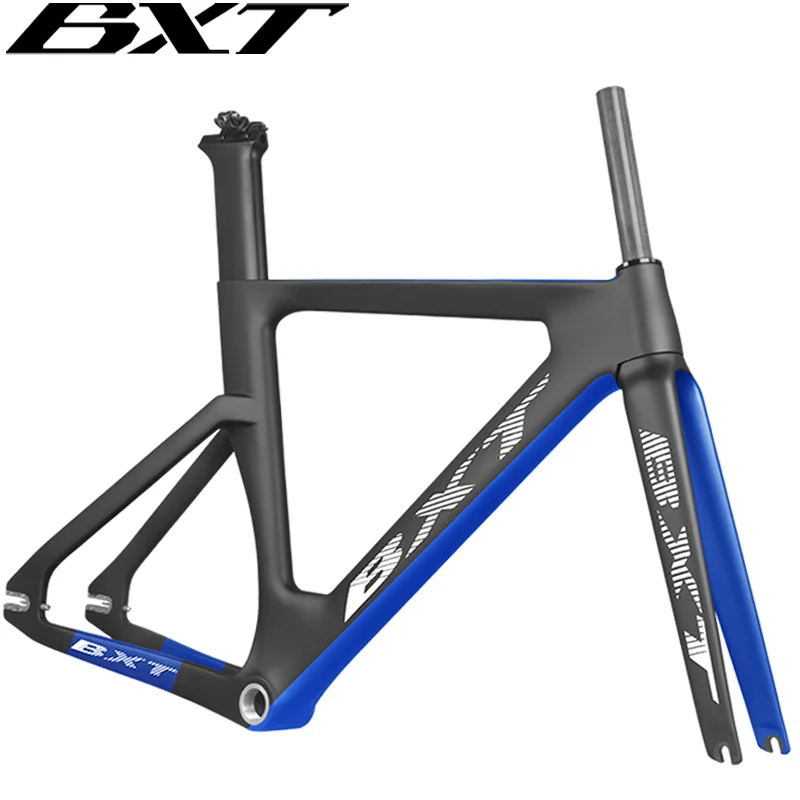 BXT 2022 new full carbon track frame with Fork seatpost T800 fixed gear ...