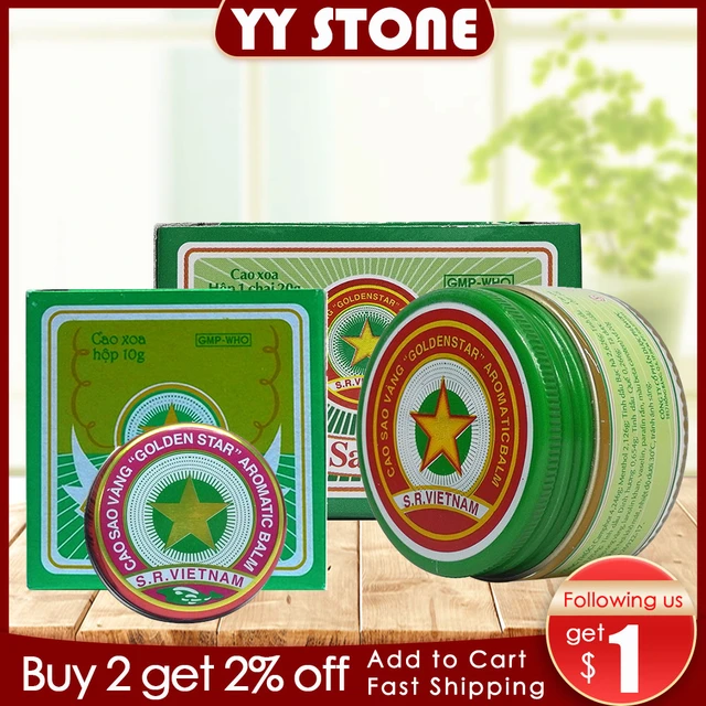 Golden Star Aromatic Balm Vietnam Sale Purchase | www.pinnaxis.com