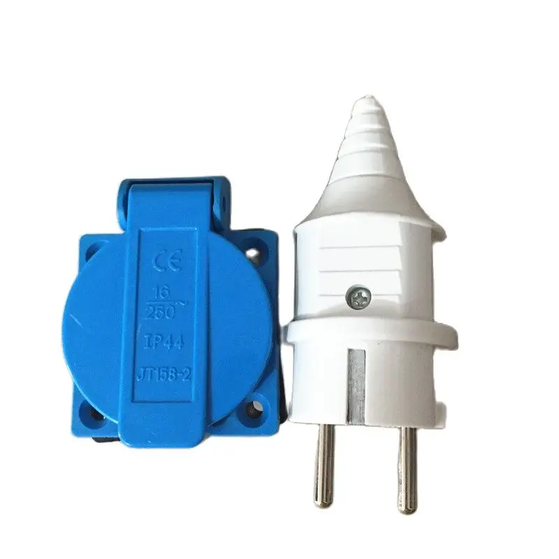 one set European plug+ European receptacle for 2KW 3KW 5KW Gasoline ...