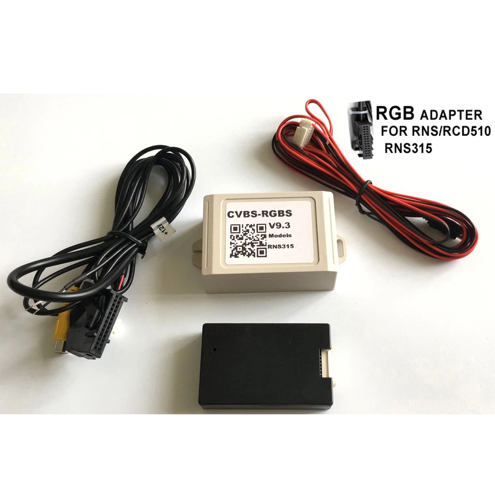 Car RGB Adapter to CVBS Signal Converter For Aftermarket Reverse Rear ...