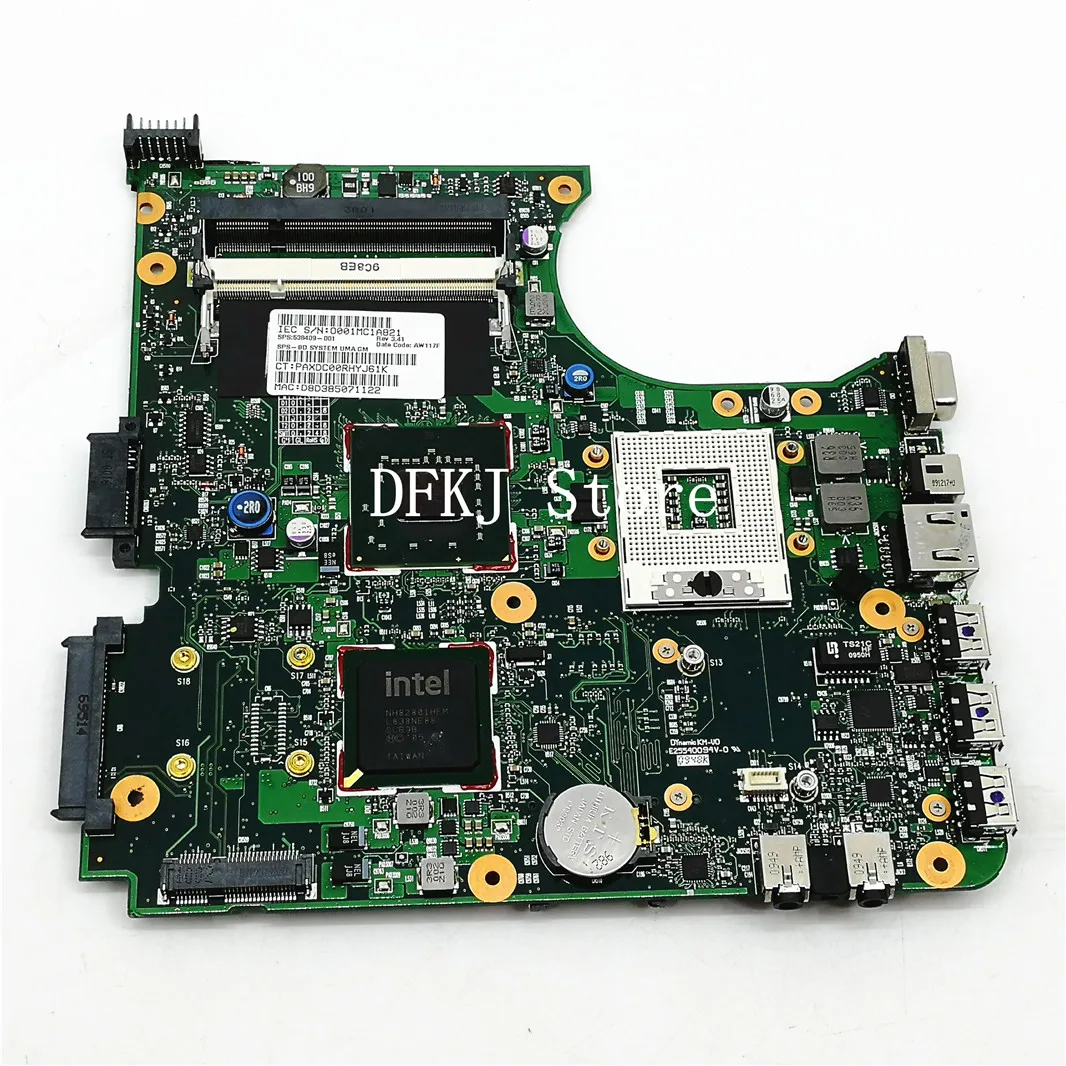 538409-001-For-HP-Compaq-CQ510-CQ610-Laptop-Motherboard-DDR2-GM965-100 ...