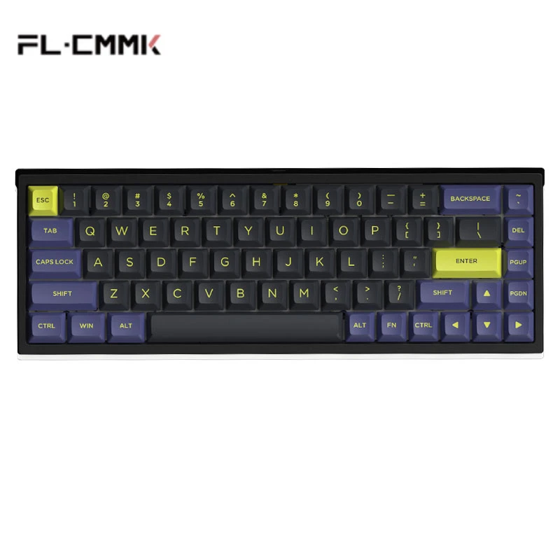 Fl·esports Fl680 Three-mode Mechanical Keyboard Kit 68-key Rgb Hot ...