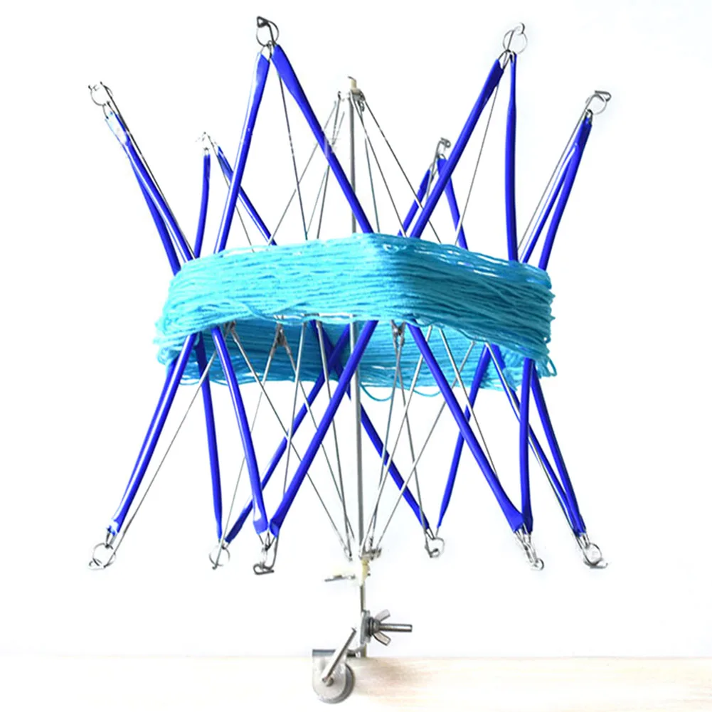 Knitting Umbrella Operated Holder Swift String Wool Craft Yarn Thread ...