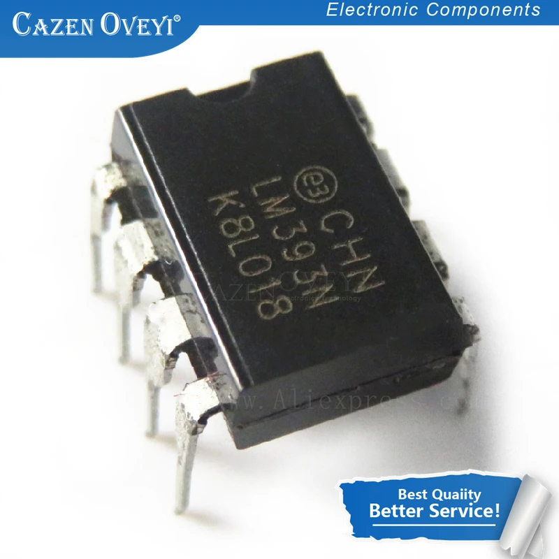 10pcs/lot LM393P LM393N LM393 DIP 8 In Stock|Integrated Circuits ...