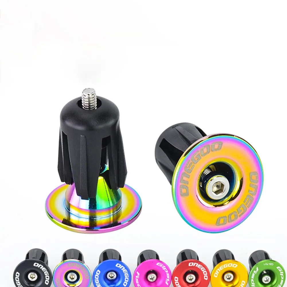 1-Pair-Bike-Grip-Handle-Bar-End-Cap-Aluminium-Alloy-MTB-Handlebar-Grips ...