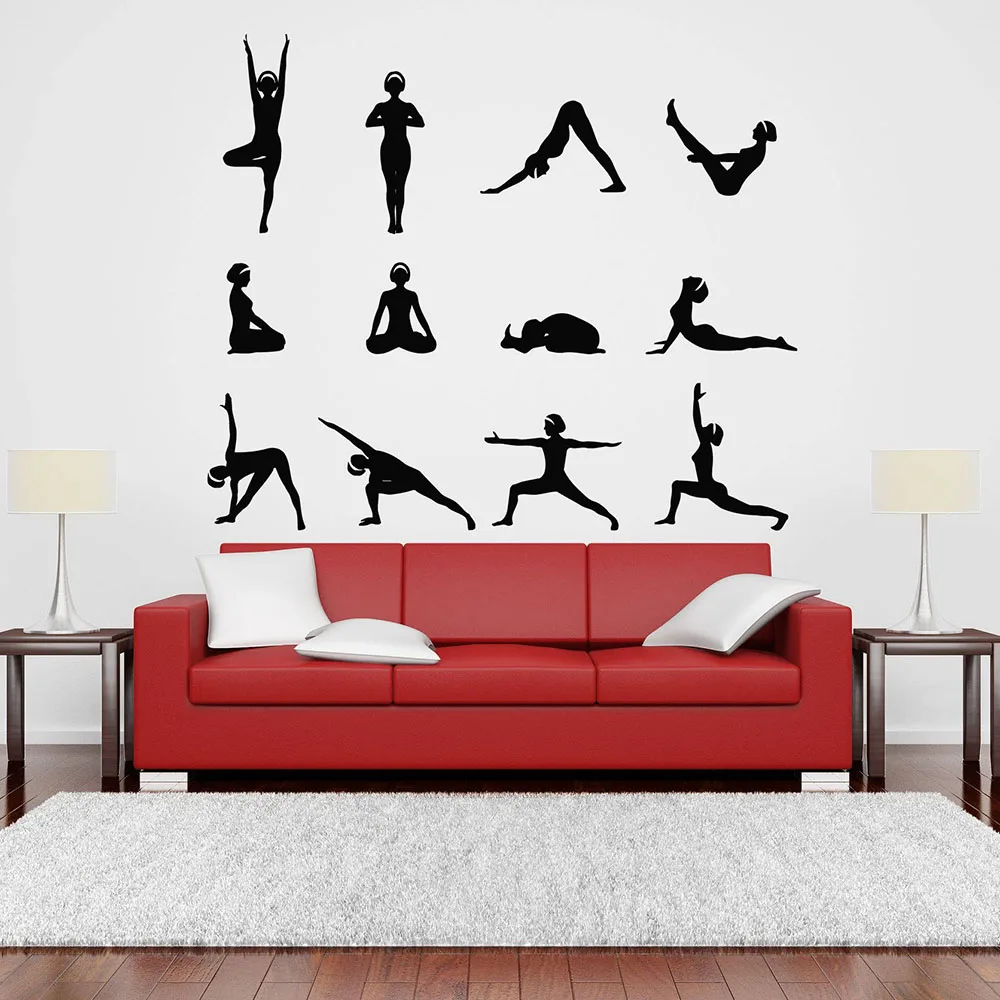 Yoga Window Decor