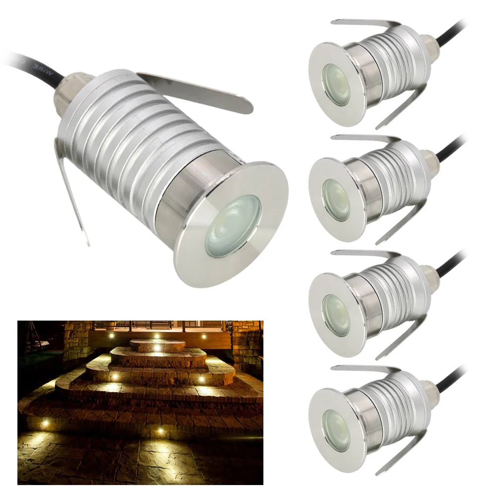 1W-3W-LED-Inderground-Recessed-Cutout-30mm-Downlight-Waterproof-IP67 ...