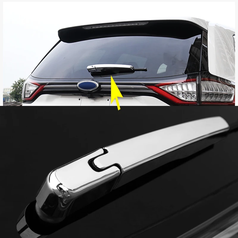 2 uds para Ford Edge 2015 2018 coche trasero ABS cromado ...
